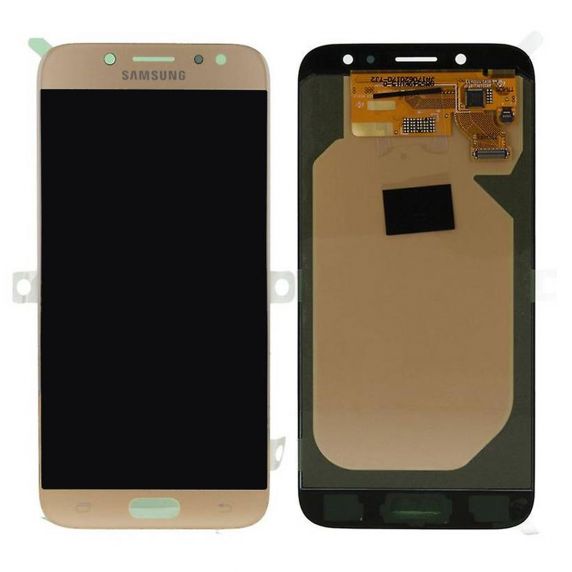 Samsung Galaxy J7 2017 (SM-J730F) Skärm med LCD Display Original - Guld ...
